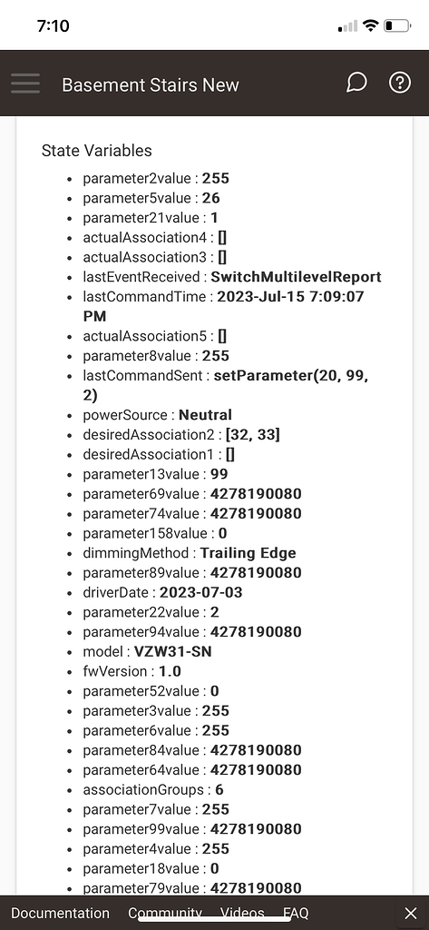Red Series 2-1 Association Issue - General Discussion - Inovelli Community