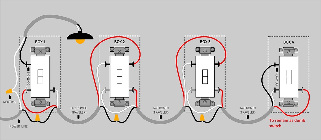 How To Wire 5 Light Switches How To Wire 5 Light Switches